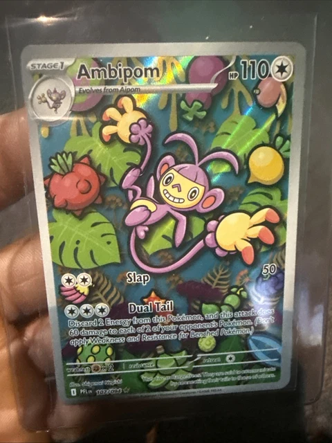 POKEMON TCG MEGA Evolutions Phantasmal Flames Ambipom 107/094 ...