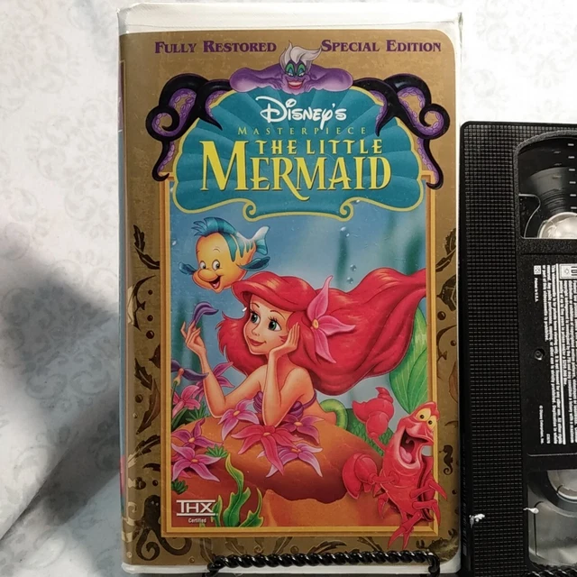 DISNEY’S LITTLE MERMAID VHS Video Tape Masterpiece EUR 6,09 - PicClick DE