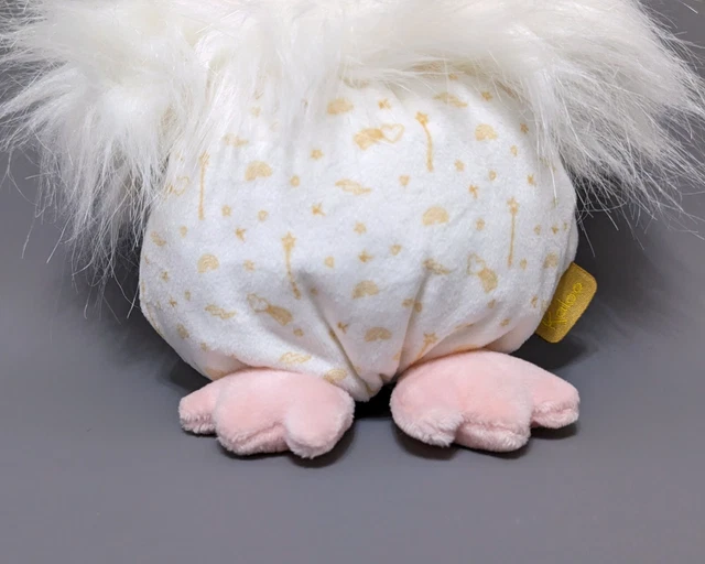 KALOO LES KALINES Luna Owl Plush Soft Toy Pink With White Fluffy Wings ...