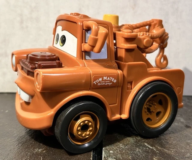 DISNEY PIXAR CARS 2 Tow Mater Talking Sounds Toy Truck Mattel 2019 £10. ...
