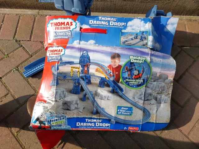 THOMAS AND FRIENDS Trackmaster Thomas' Daring Drop Fisher Price Tank ...