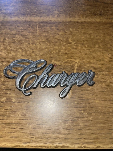 1975-1978 DODGE CHARGER Fender Script Emblem 75 76 77 78 Mopar Oem ...
