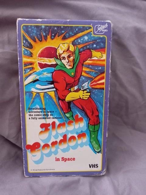 FLASH GORDON IN SPACE VHS Select Video pre cert animation Carton £9.95 ...