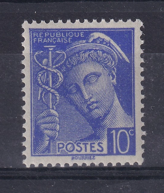 FRANCE ANNÉE 1938-1941 N° 407** Type Mercure réf 7438 EUR 0,10 ...