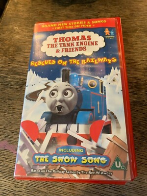 THOMAS AND FRIENDS ~ RESCUES ON THE RAILWAYS ~ PAL REGION VHS 99p £0.99 ...