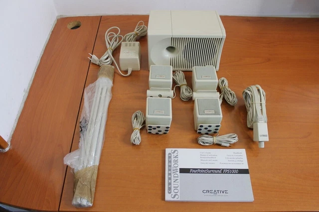 PC VINTAGE - Creative Cambridge Soundworks - Fps1000 Speaker 4 Point ...