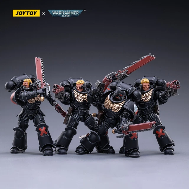 NEW JOYTOY WARHAMMER 40k Blood Angels Death Company Intercessors 1:18 ...