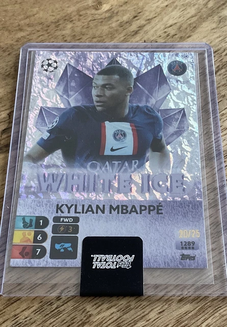 CARTA TOPPS 2022/23 Kylian Mbappe Paris PSG/25 - Topps Total Football ...