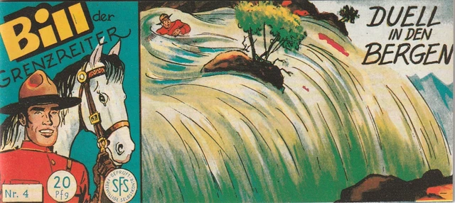 BILL DER GRENZREITER #4 Duell in den..., Dargatz 1992 PICCOLO-COMICHEFT ...