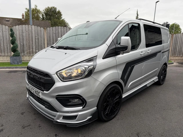 2022/72 FORD TRANSIT CUSTOM RS EDITION 170 SWB CREW VAN DOUBLE CAB "no ...