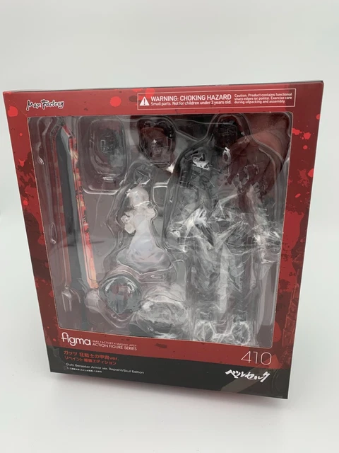 FIGMA 410 GUT'S, Skull Armor Repaint ver. avec épée repeinte, neuf ...