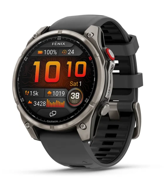 GARMIN FENIX 8 Pro Titanium 47mm AMOLED Sapphire, 2 years warranty £ ...