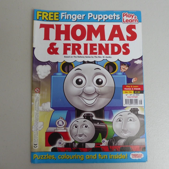 THOMAS THE TANK Engine & Friends Magazine Comic No. 116 16th - 29th ...