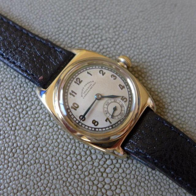 VERY RARE GENTS VINTAGE 1940s ROLEX OYSTER "VICEROY" ULTRA PRIMA 9ct ...