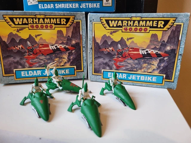 WARHAMMER 40K ELDAR Jetbikes x4 Aeldari Citadel £20.00 - PicClick UK