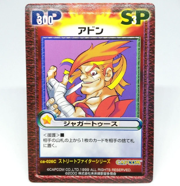 CARTE CA-026C ADON Street Fighter VERSUS CAPCOM SNK crash battle TCG ...