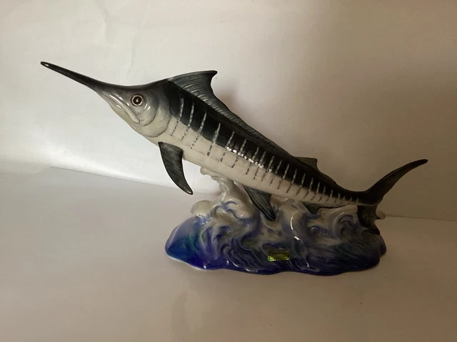 RARE VERY rare Beswick ‘Marlin’ Pottery. Number 1243, Staffordshire ...
