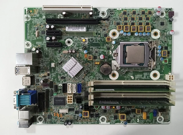 GENUINE HP COMPAQ Pro 6300 SFF Motherboard LGA1155 +i5-3340 +8GB DDR3 ...