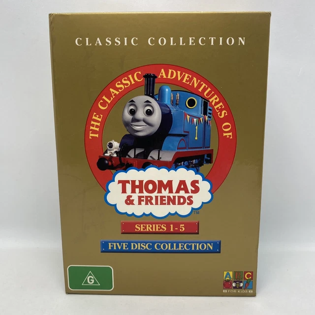 THOMAS & FRIENDS Series 1-5 Classic Collection Boxset R4 PAL Free ...