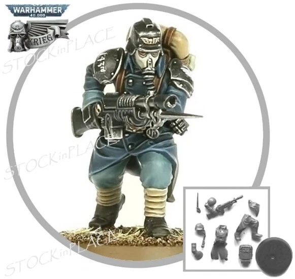 WARHAMMER 40K : DEATH KORPS OF KRIEG TROOPER VETERAN (KT10 d) Octarius ...