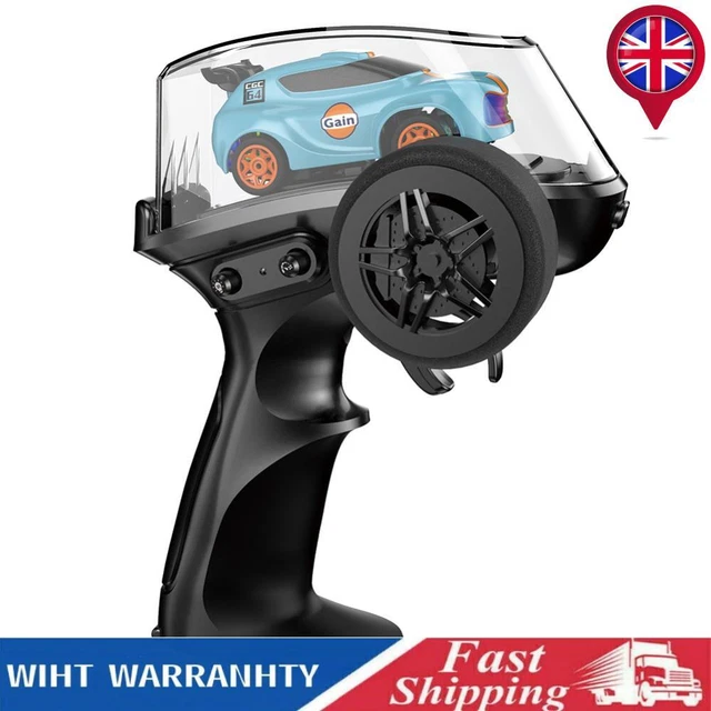 1/64 RC DRIFT Car 2.4GHz 4WD Remote Control Car with LED Lights for ...