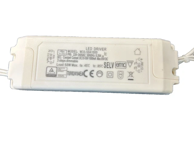 LED DRIVER TRAFO für LED Transformator VIG MODEL: W32-30A700 switch ...