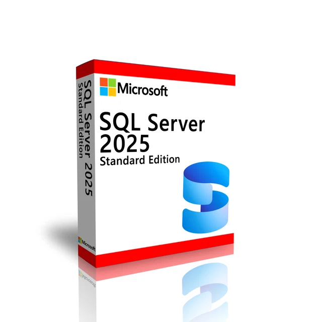 MICROSOFT SQL SERVER 2025 Standard Edition, Core Based Retail Authentic ...