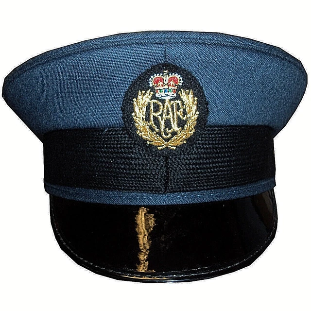 RAF AIR MAN Peaked Cap Royal Air Force Genuine British Army Surplus Hat ...