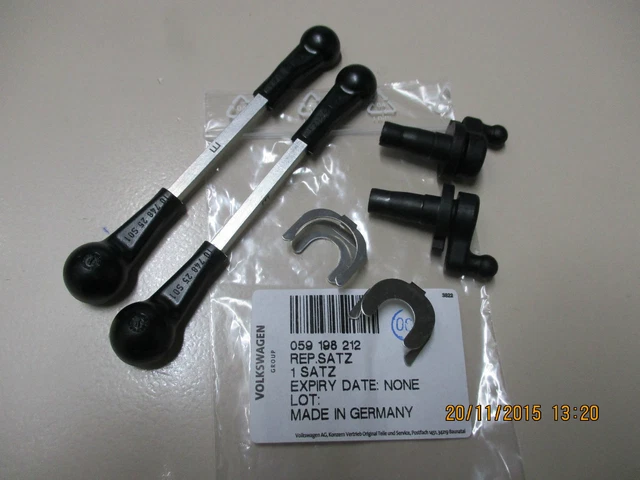 2X ORIGINAL AUDI Rep Satz Saugrohrklappe Saugrohr V6 TDI A4 A6 A8 Q7 ...
