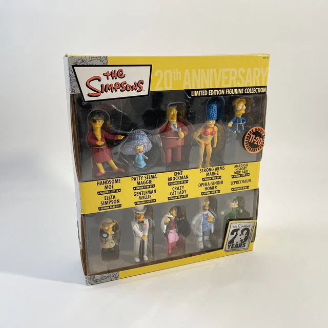 FIGURINE THE SIMPSONS 20th Anniversary Limited Edition Figurine ...