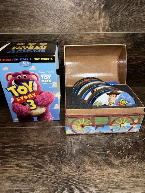 TOY STORY TRILOGY Ultimate Toy Box Collection Blu-ray DVD Rare 10-Disc ...