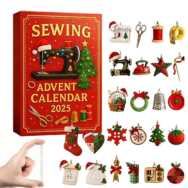 2D BAKING ADVENT Calendar Acrylic Handcrafted Gifts DIY Christmas ...