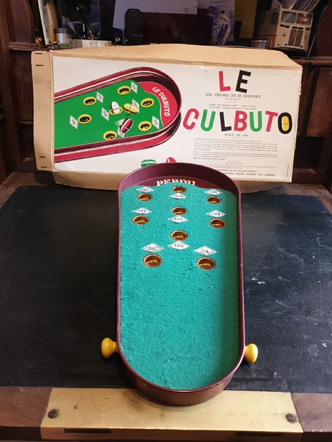 ANCIENNE PISTE DE Jeux Le Culbuto Avec Sa Boîte D Origine EUR 9,99 ...