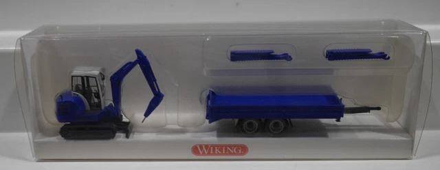 WIKING H0 -1:87 6584036 Mini-Bagger mit Hydraulikhammer auf ...