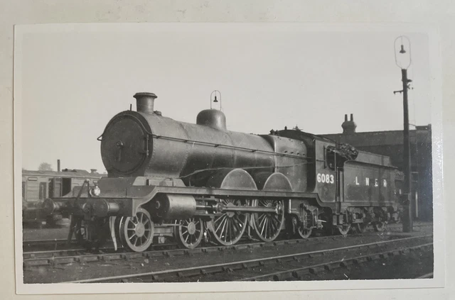 LNER RAILWAY LOCOMOTIVE Photograph - 6083 Neasden Station - F254 £2.99 ...