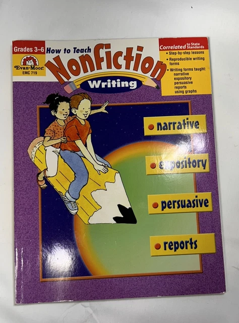 HOW TO TEACH Nonfiction Writing: Grades 3-6 by Moore, Jo Ellen $5.99 ...