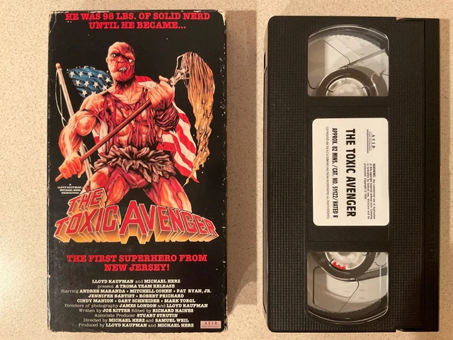 THE TOXIC AVENGER (VHS, 1992) Andree Maranda, Mitchell Cohen £36.49 ...