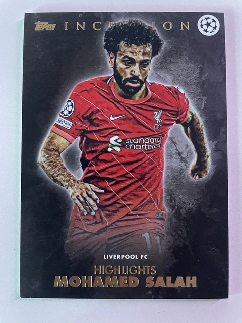2021-22 TOPPS INCEPTION UCL: Highlights von Mohamed Salah (Liverpool ...