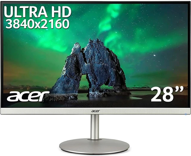 ACER CB282KSMIIPRX 28& IPS 4K Ultra UHD FreeSync 60Hz 4ms HDR-10 ...