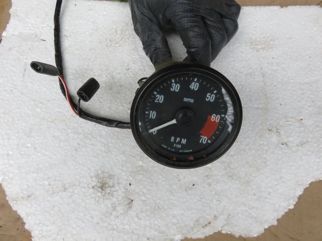 SMITHS ORIGINAL PERIOD 4 Cylinder Rev Counter. Mini, Hillman, Austin ...