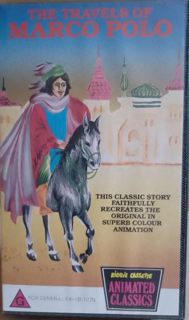 THE TRAVELS OF Marco Polo VHS *SEALED* Animated Classics Hughes Video ...