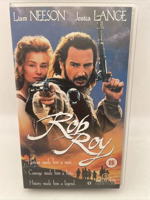 ROB ROY - VHS Video Cassette Tape - LIAM NEESON ~ JESSICA LANGE - MGM ...