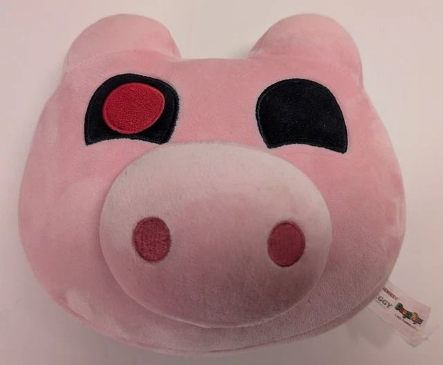 PIGGY DOUGHMIGOS FRENEMIES Pink Pig Head Plush Soft Toy UK Free P+P £7. ...