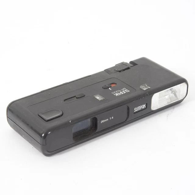 VINTAGE SUNPAK SP1000 110 FILM CAMERA c. 1977 £5.00 - PicClick UK
