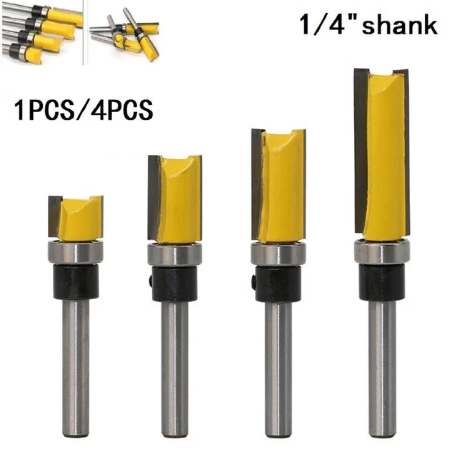 ROUTER BIT TOOL 1/4 Anti Kickback Design Cemented Carbide Milling ...