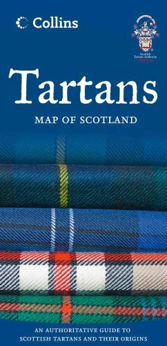 TARTANS MAP OF Scotland (Collins Picto..., Collins Maps EUR 5,74 ...