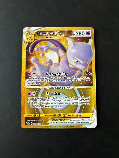 CARTE POKÉMON MEWTWO VSTAR 086/078 Pokémon GO EB10.5 secrète EUR 1,00 - PicClick FR