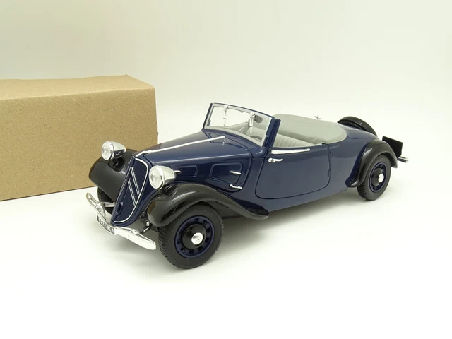 SOLIDO SB 1/18 - Citroen Traction 11 Avant Cabriolet Bleue 1938 EUR 95,00 - PicClick FR