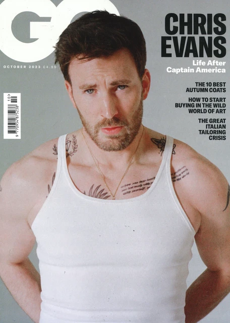 GQ MAGAZINE CHRIS Evans, Lewis Hamilton, Ashley Walters, Rashid Johnson ...