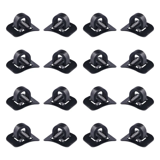 16 PCS WIRE Conduit Holder Bike Cable Clips Bicycle Guide Clamps Hose £ ...